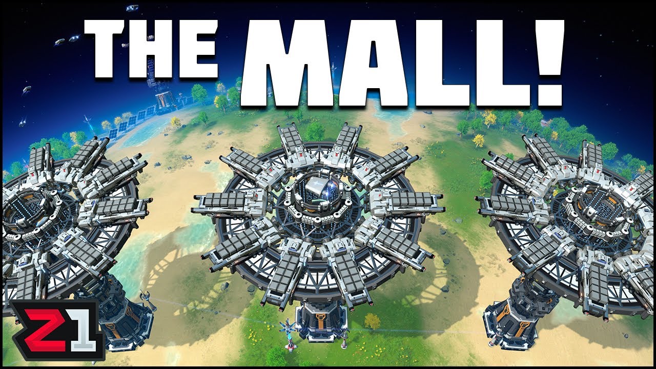 Setting Up A MALL?! Dyson Sphere Program Ep.24 | Z1 Gaming - YouTube