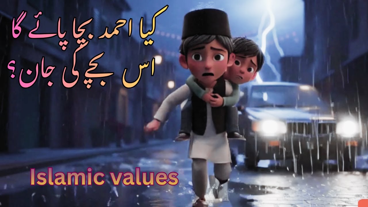 "Ahmed Aur Raste Ka Kanta | Islamic Moral Story for Kids | सदक़ा ए ...