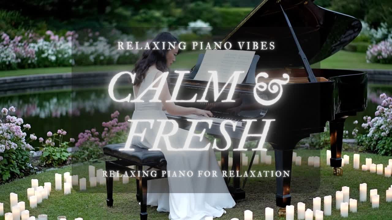 Calming Piano Instrumental for Stress Relief, Relaxation, Meditation ...