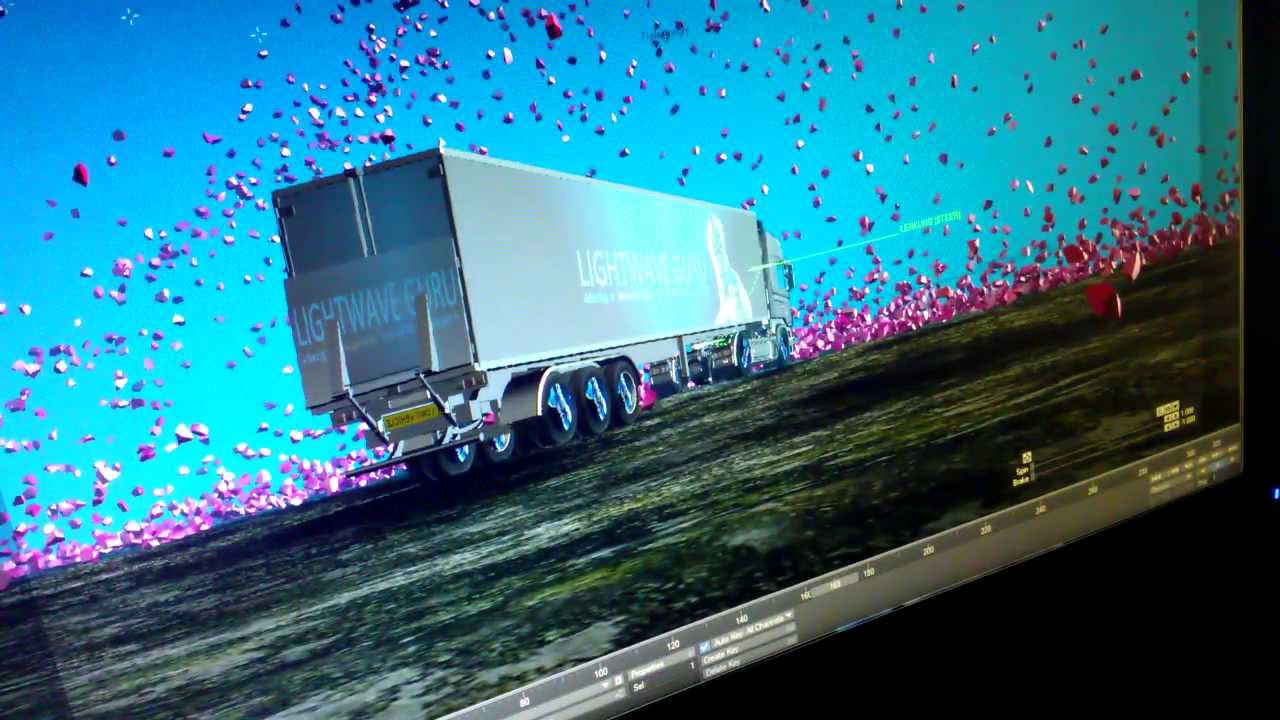 Lightwave 11.5 Vehicle Rigger und Bullet System /Tipp zum Umgang mit Displacementmaps und Bullet ...