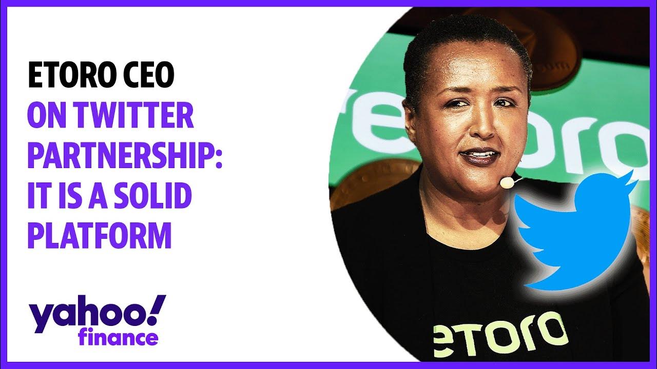 eToro CEO on Twitter partnership: It is a solid platform - YouTube