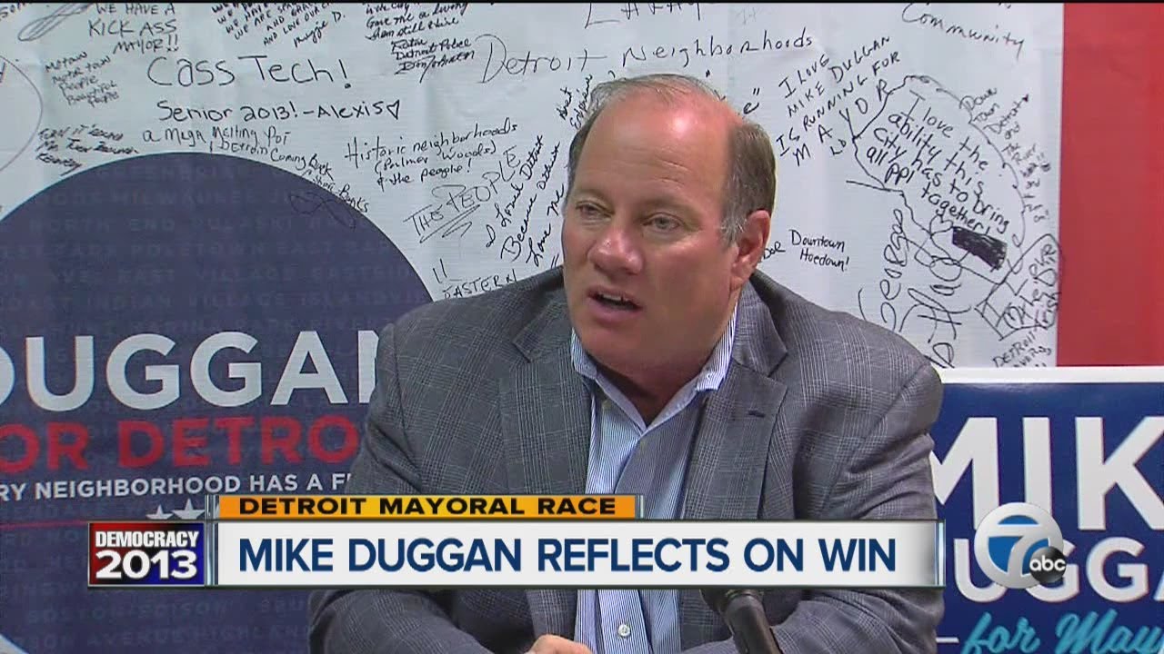 Former DMC CEO Mike Duggan reflects on win - YouTube