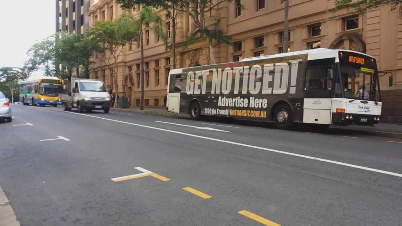 Bus Drive Past 01 - YouTube