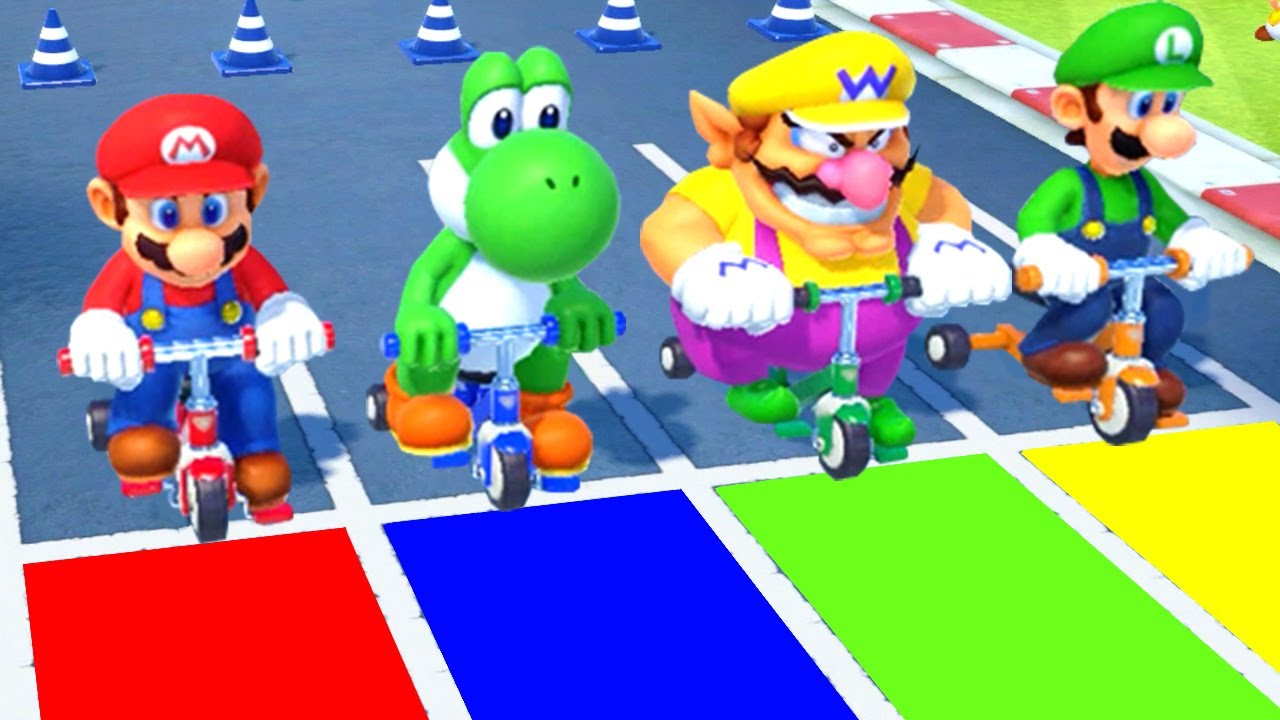 Super Mario Party - All Funny Minigames - YouTube