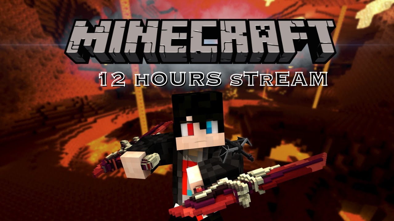 Nepal longest ever minecraft stream | 12 Hours live in Minecraft ...
