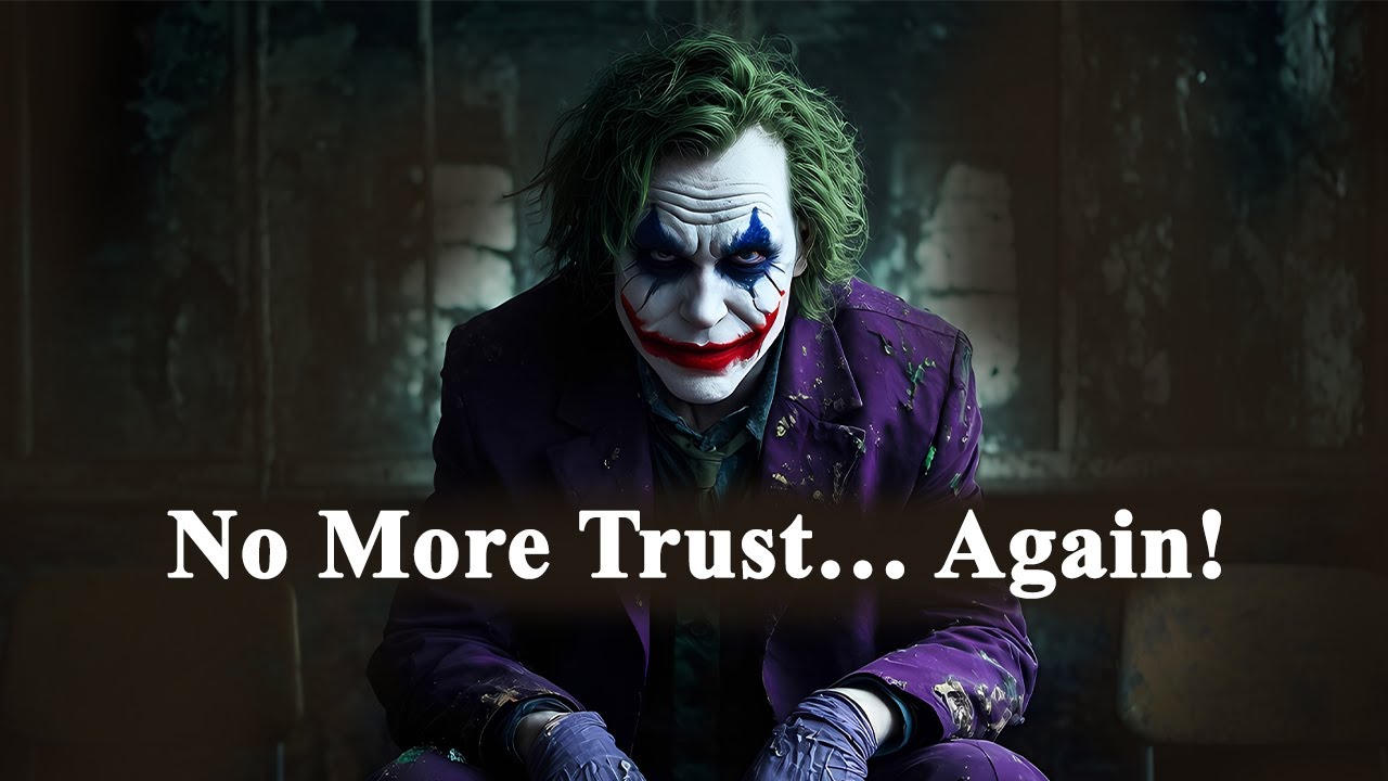 Enough is Enough: No More Trust - Joker Speech - YouTube
