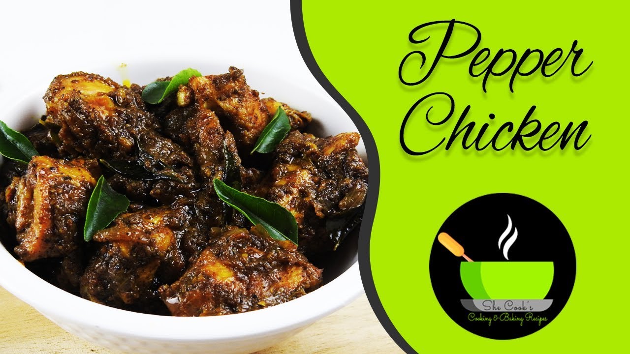 Chicken Pepper Fry Recipe / Dry Pepper Chicken / Spicy Chicken Pepper ...
