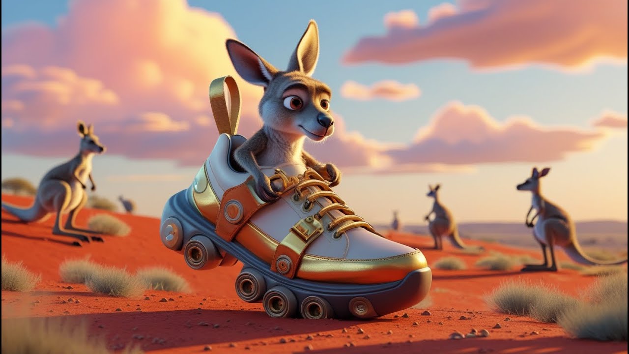 The Cloud-Jumping Kangaroo: A Magical Outback Adventure - YouTube