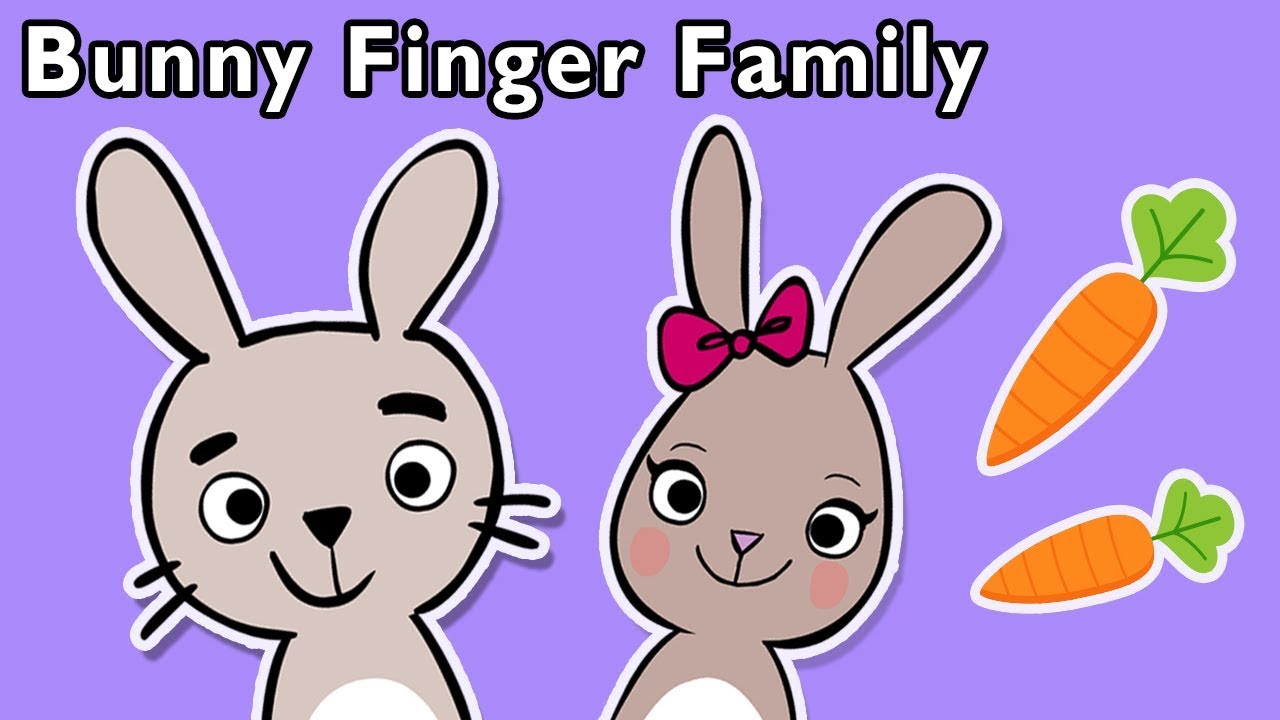 Bunny Finger Family and More | Mother Goose Club Kids Songs - YouTube