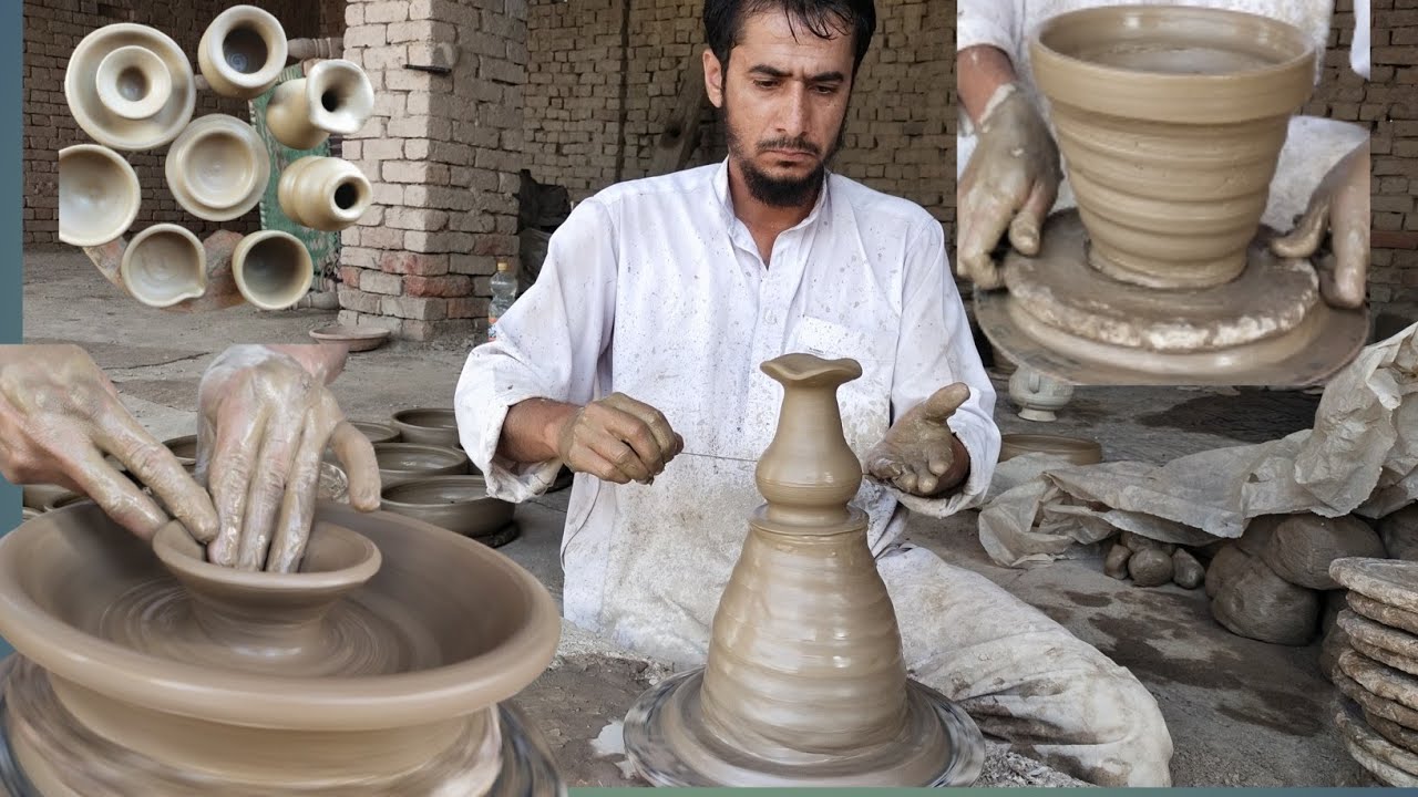 Unbelieve able Pakistani Pottery creation #art #mittikebartan # ...