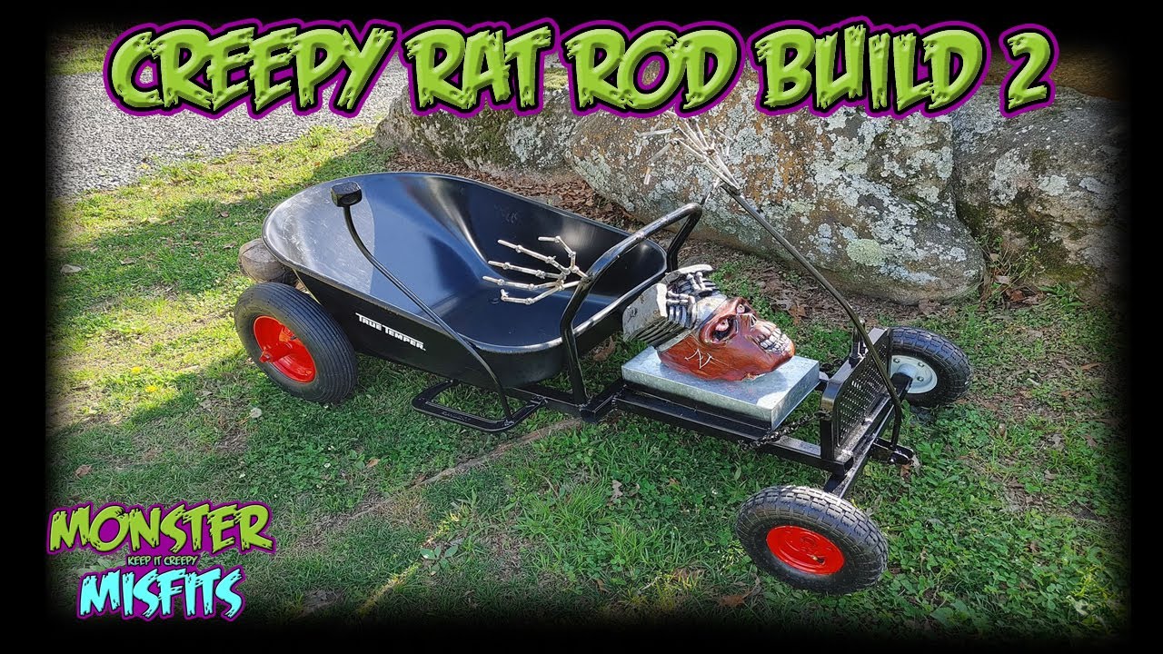 CREEPY RAT ROD BUILD 2 MONSTER MISFITS - YouTube