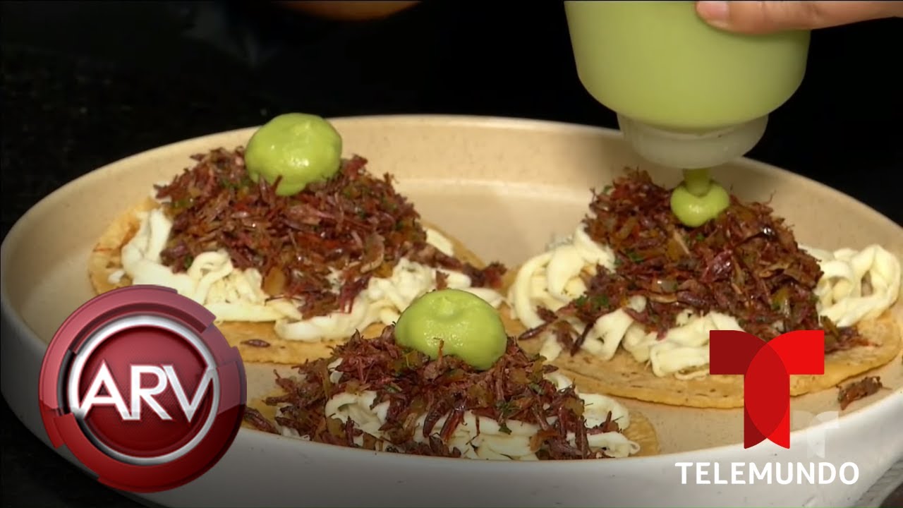 Crece la popularidad de los platillos con insectos en México | Al Rojo ...