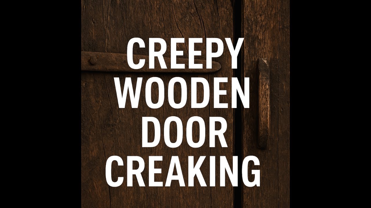 🕯️ Creepy Wooden Door Creaking Sound Effect – Realistic Horror Ambience ...