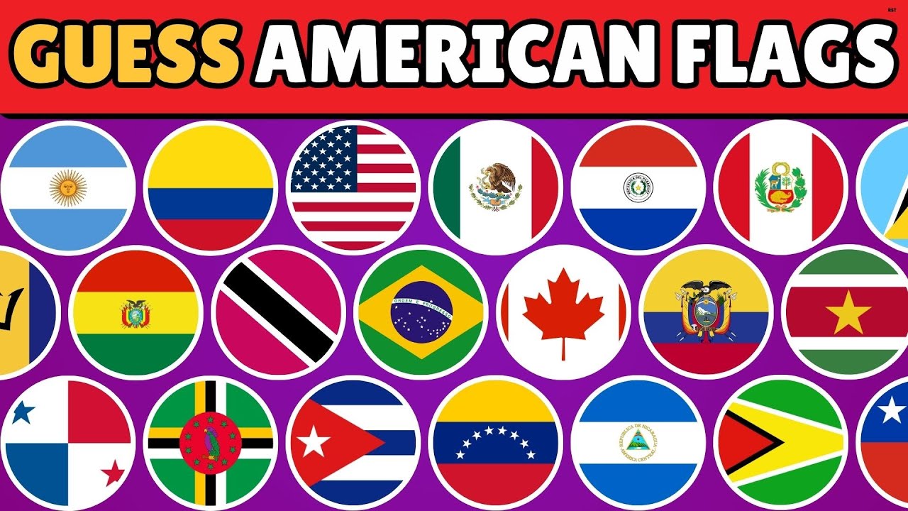 GUESS ALL 35 AMERICAN FLAGS | GUESS THE FLAG | GUESS THE COUNTRY #quiz ...
