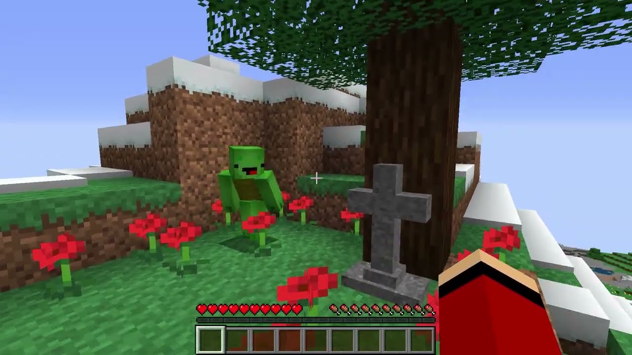 JayJay and Mikey found SCARY DAME TU COSITA underground in minecraft ...
