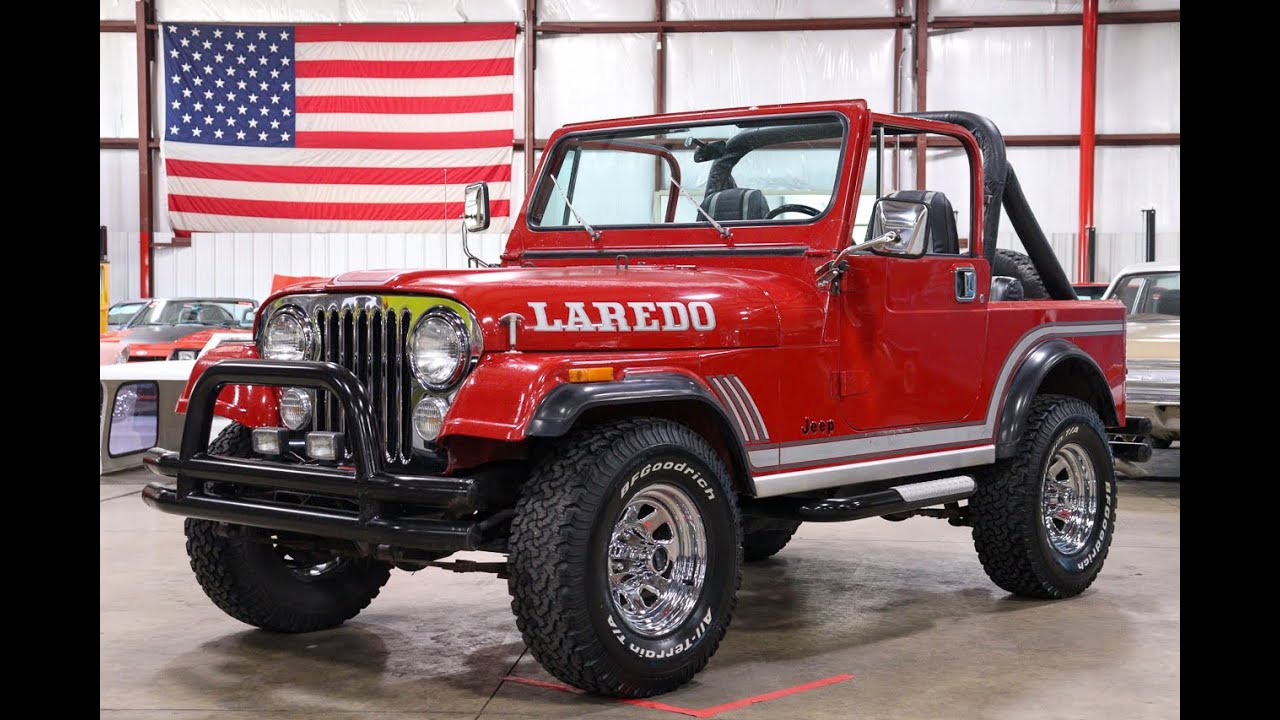 1986 Jeep CJ7 Laredo For Sale - Walk Around - YouTube