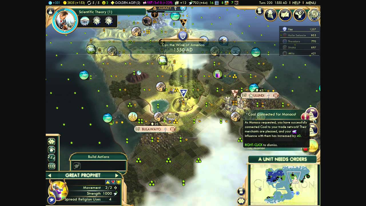 Civ5 BNW | America ep. 10 "At a Crossroads" - YouTube