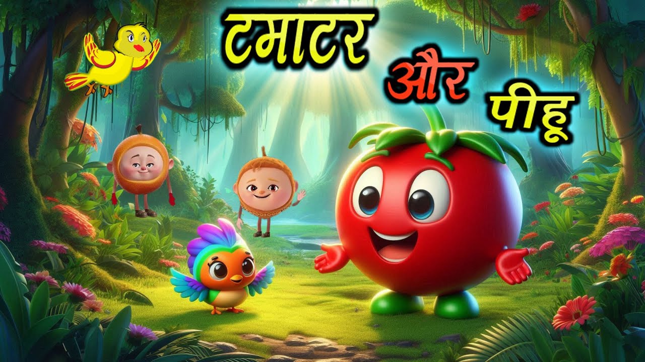 टमाटर और पीहू - Tamatar or Pihu || New Story of Pihu Bird || - YouTube