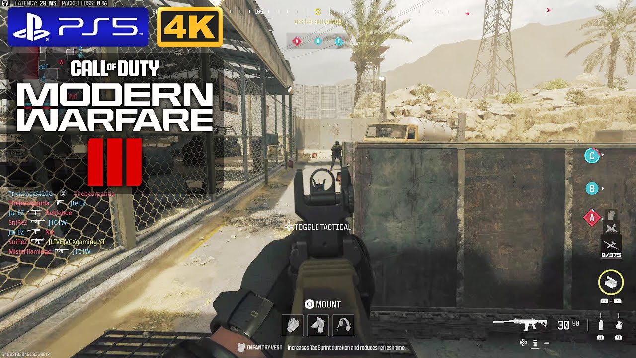 Call of Duty Modern Warfare 3 PS5 4K Gameplay - YouTube