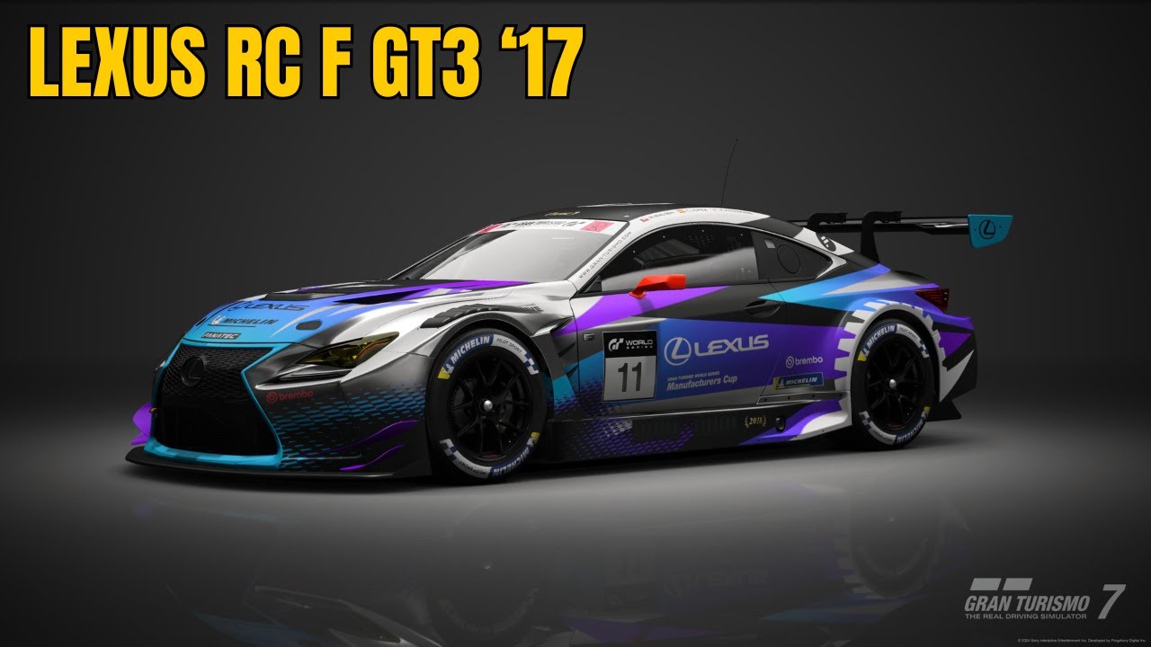 GRAN TURISMO 7 | LEXUS RC F GT3 '17: SETUP 700PP PERFEITO PARA LE MANS ...