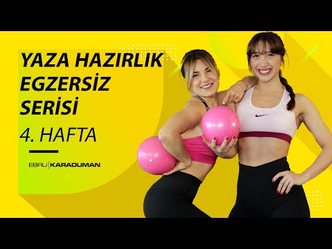 Bikini Workout 4.Hafta | Mini Ball ile 6 Etkili Hareket - Hedef 500 Kalori 🔥 #bikiniworkout