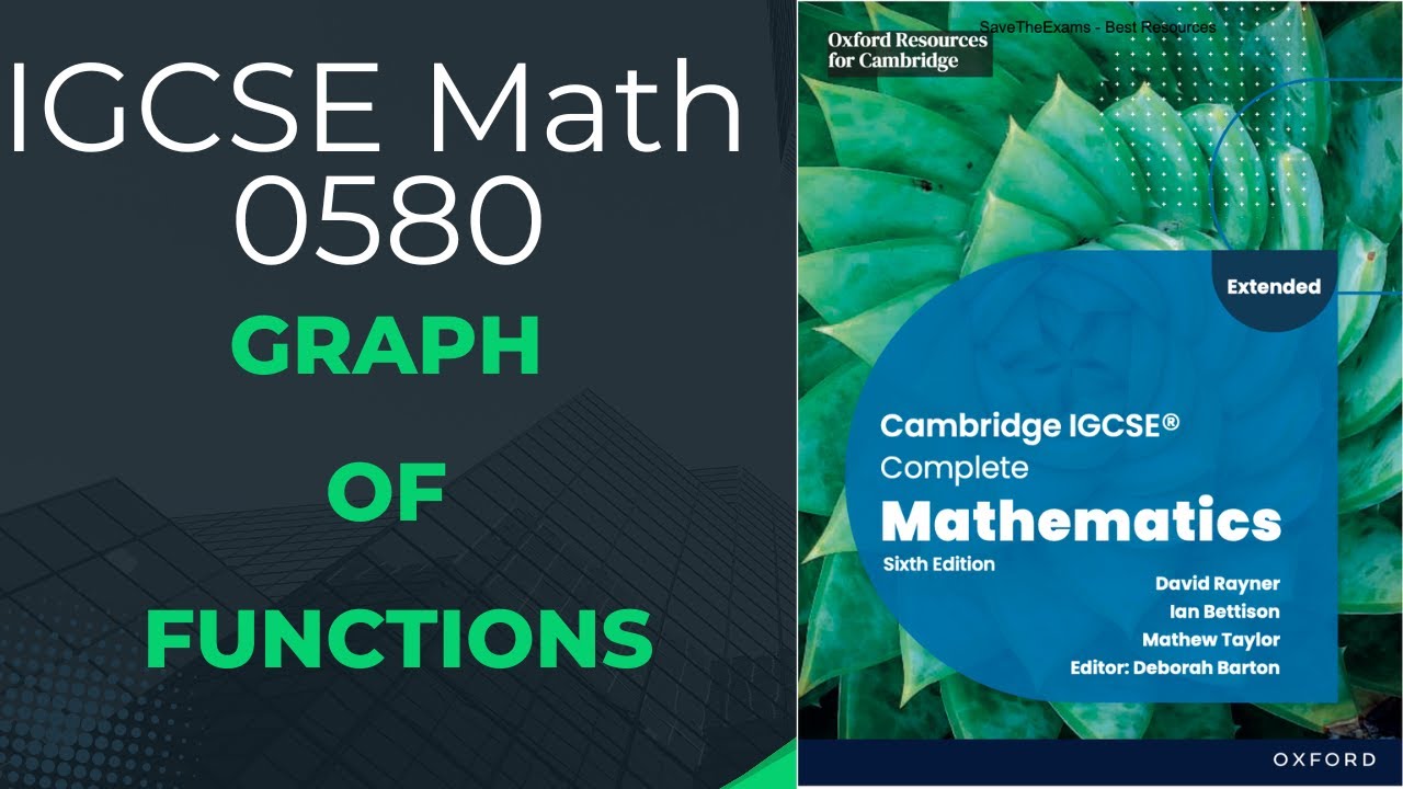 Graphs | plotting of graphs | graph of function | IGCSE Math 0580 - YouTube
