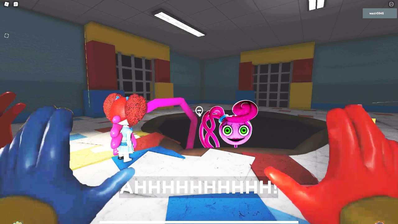 Poppy playtime chapter 2 Roblox Mommy long legs kidnapping poppy ...