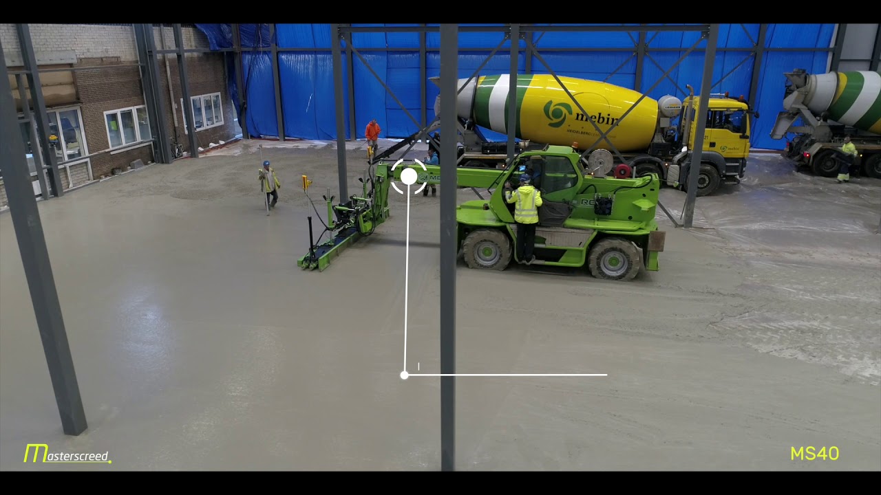 Masterscreed MS40 in action! - YouTube