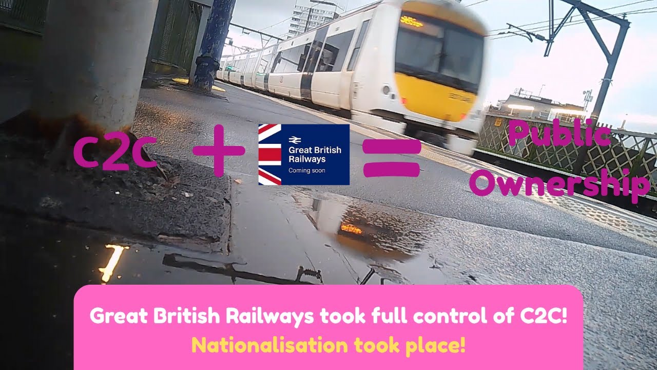 The Great British Railways Launch on C2C! - YouTube