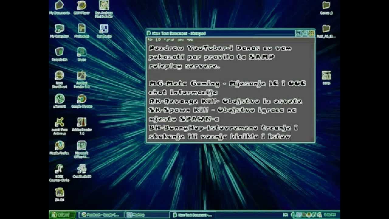 Par Pravila za SAMP(Rol3PlayServere) - YouTube