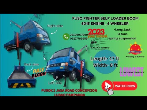 self loading boom truck fuso fighter 6d15 inline. Best quality lower ...