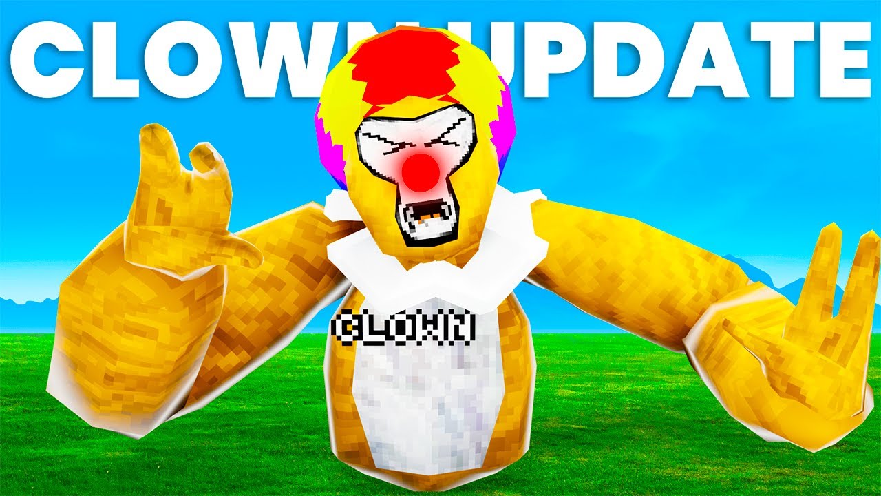 Gorilla Tag's Clown Update... - YouTube