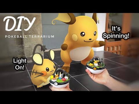 Making Electric Motorized Hamster House for Mouse Type Pokemon Inside Their Pokeball!