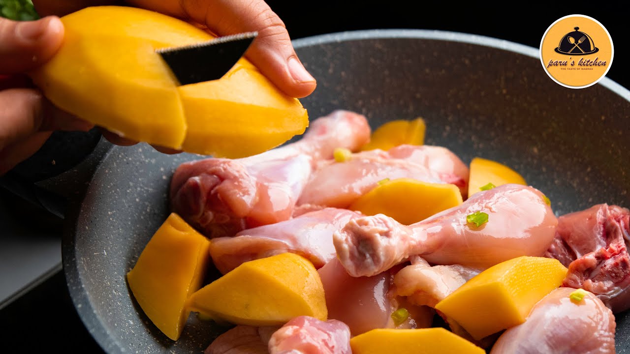 I never miss this recipe when its a Mango season | Mango Chicken - YouTube