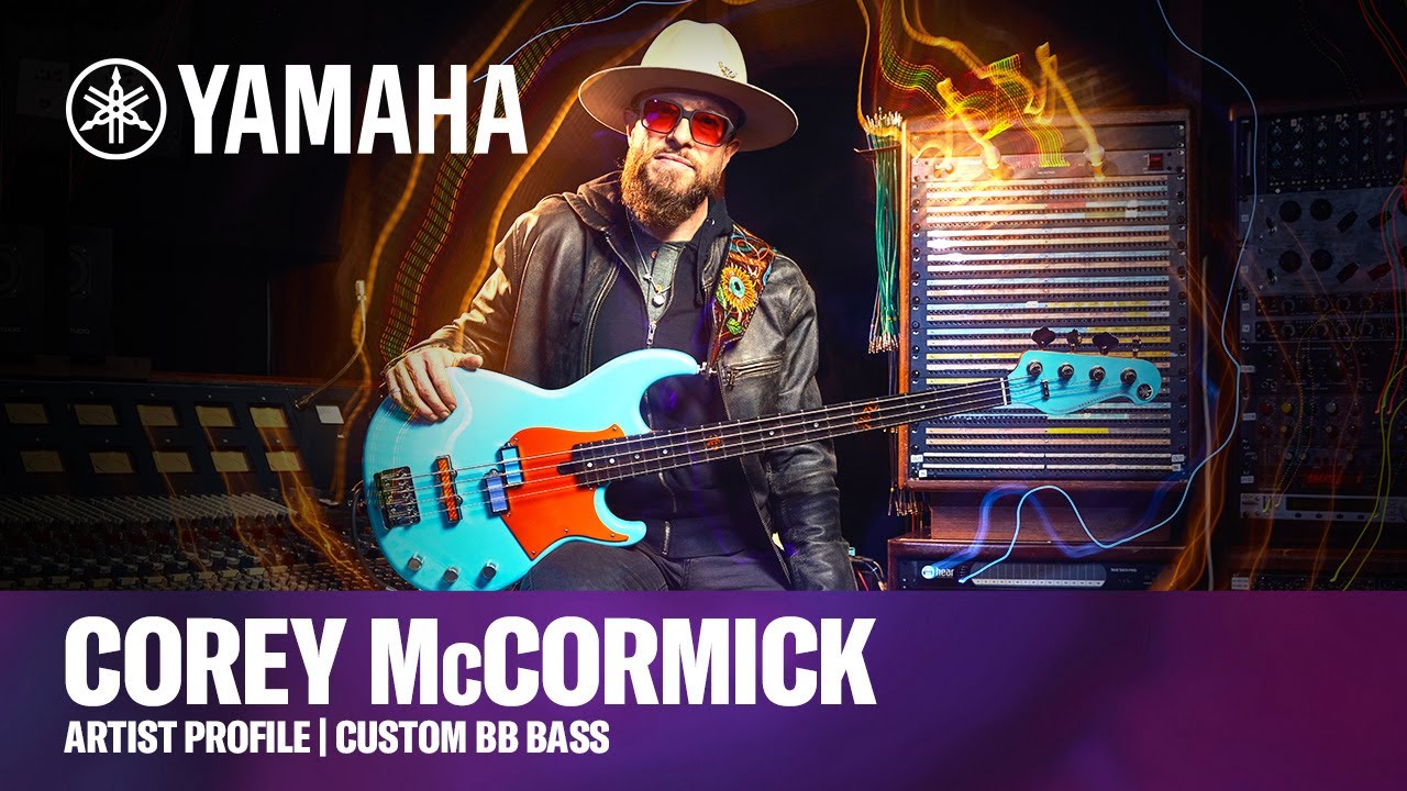 Yamaha | Corey McCormick Artist Profile | Custom BB Bass - YouTube
