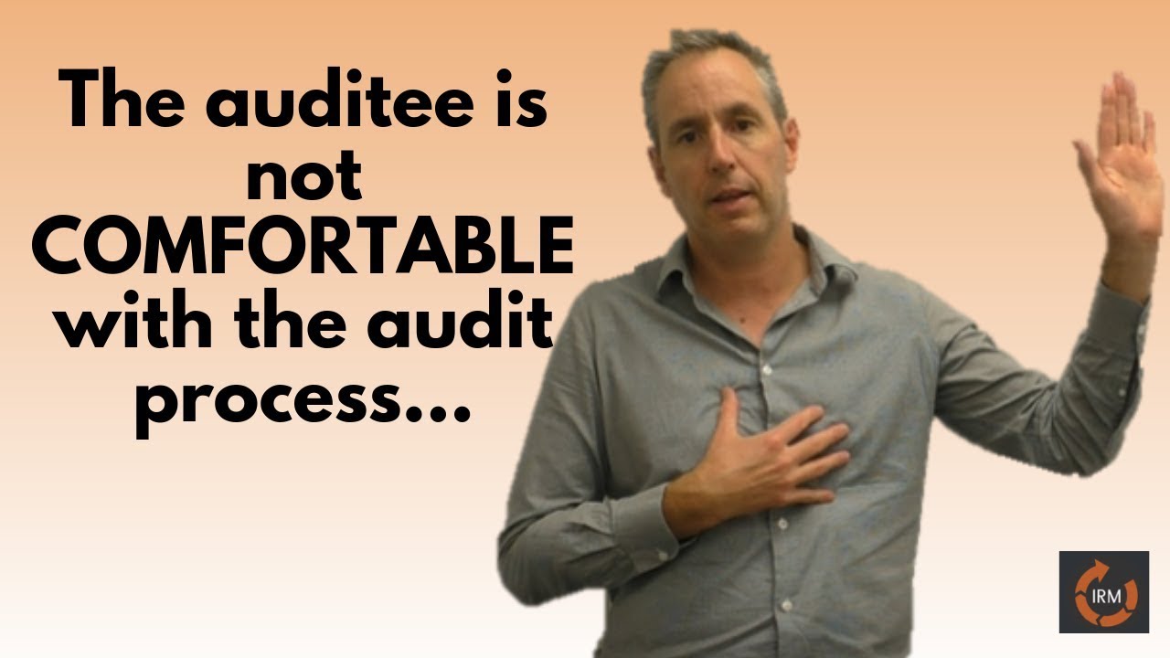 Steps you can take if the auditee is uncomfortable with the audit ...