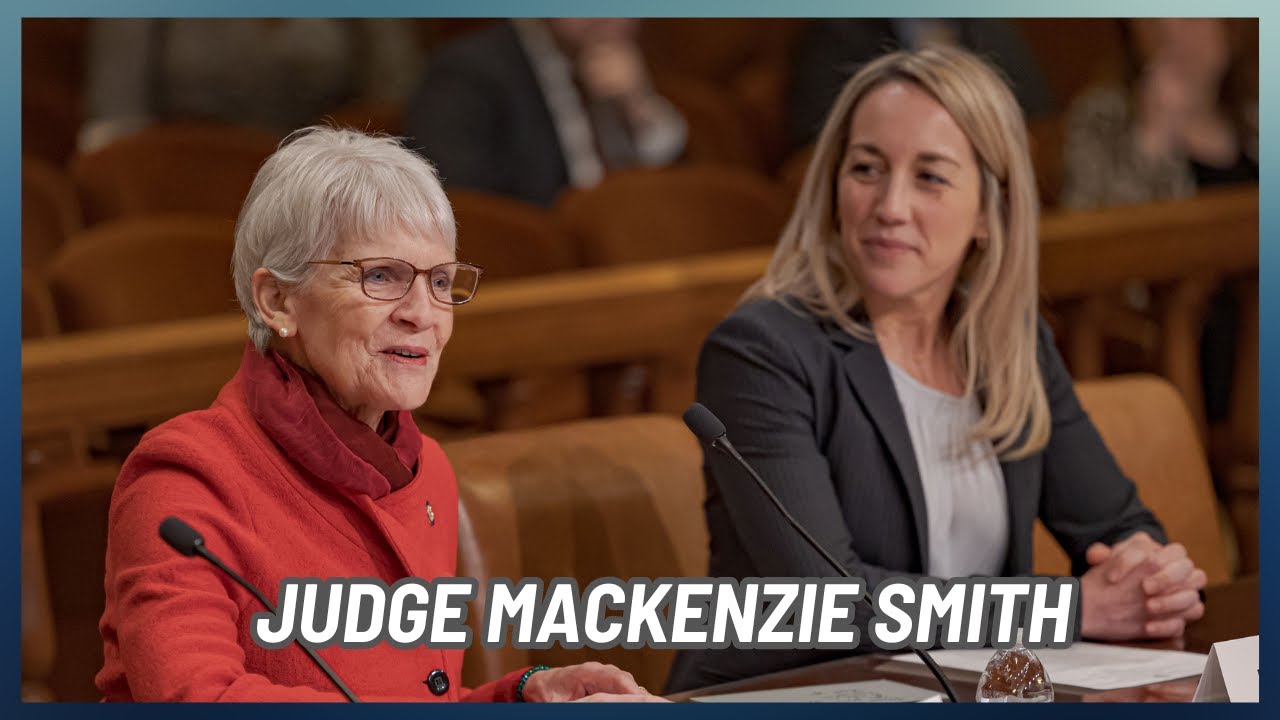 Introducing Judge Mackenzie Smith before the Senate Judiciary Committee ...