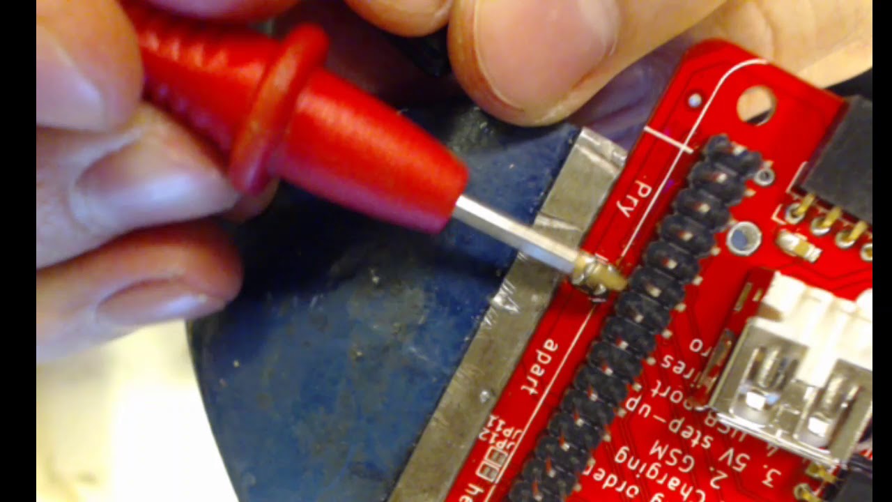 Pi Zero soldering, Delta MCP_INT fix debugging (Twitch stream) - YouTube