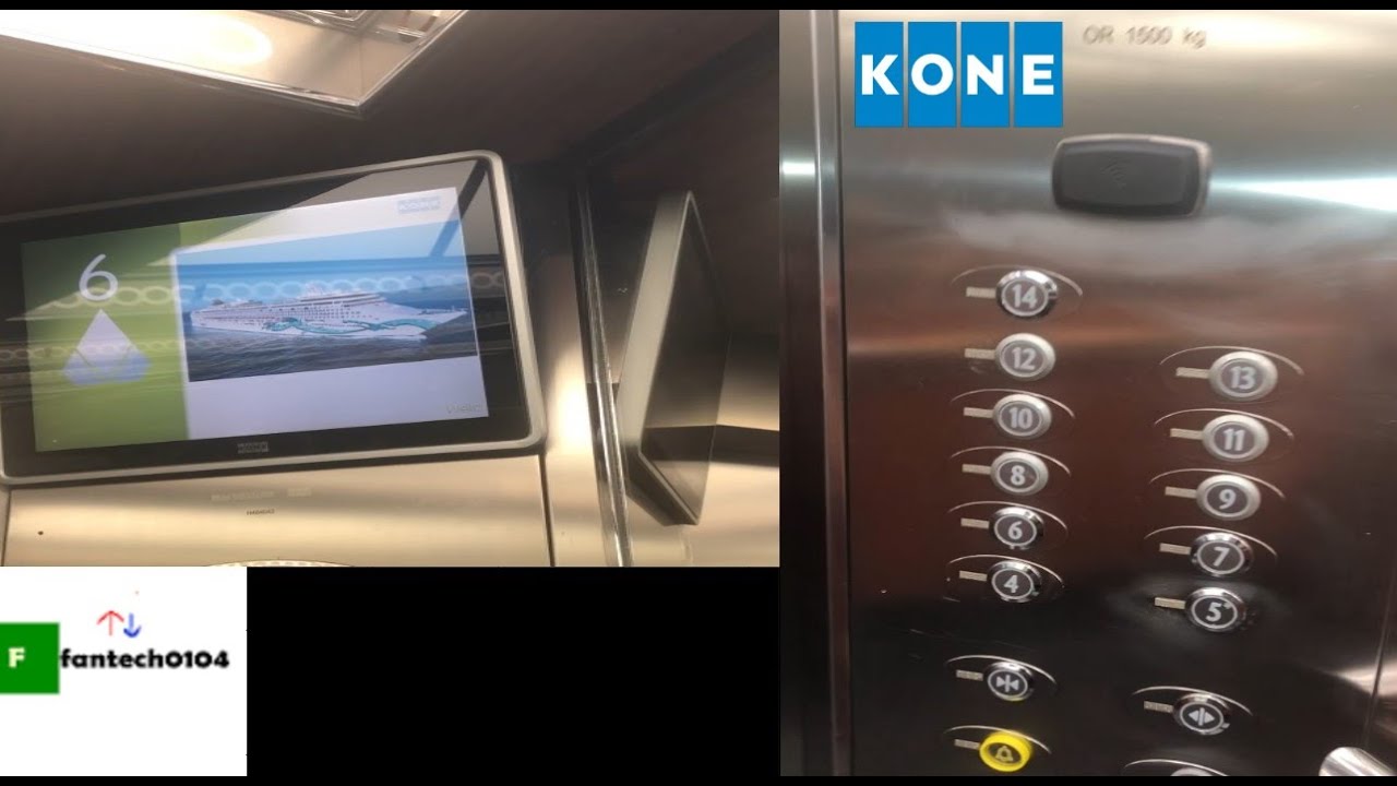 Kone/MacGregor Marine Elevators onboard the Norwegian Jade Cruise Ship in Greece - YouTube