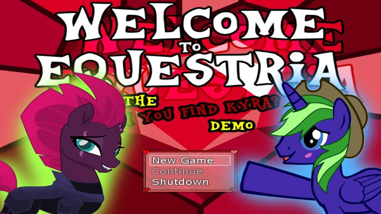 Welcome to Equestria RPG - the can you find kyra DEMO - NEW PONY DATING ...