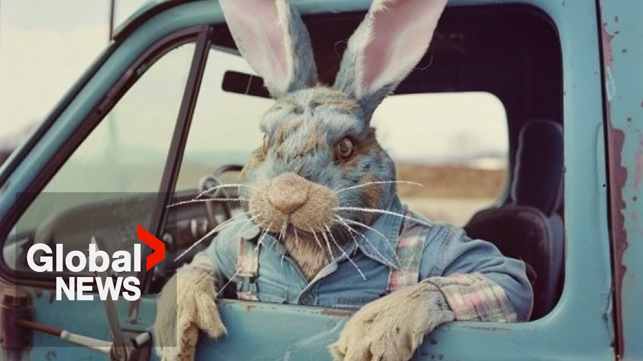 AI-generated "psychopathic" Easter Bunny causing stir in Manitoba - YouTube