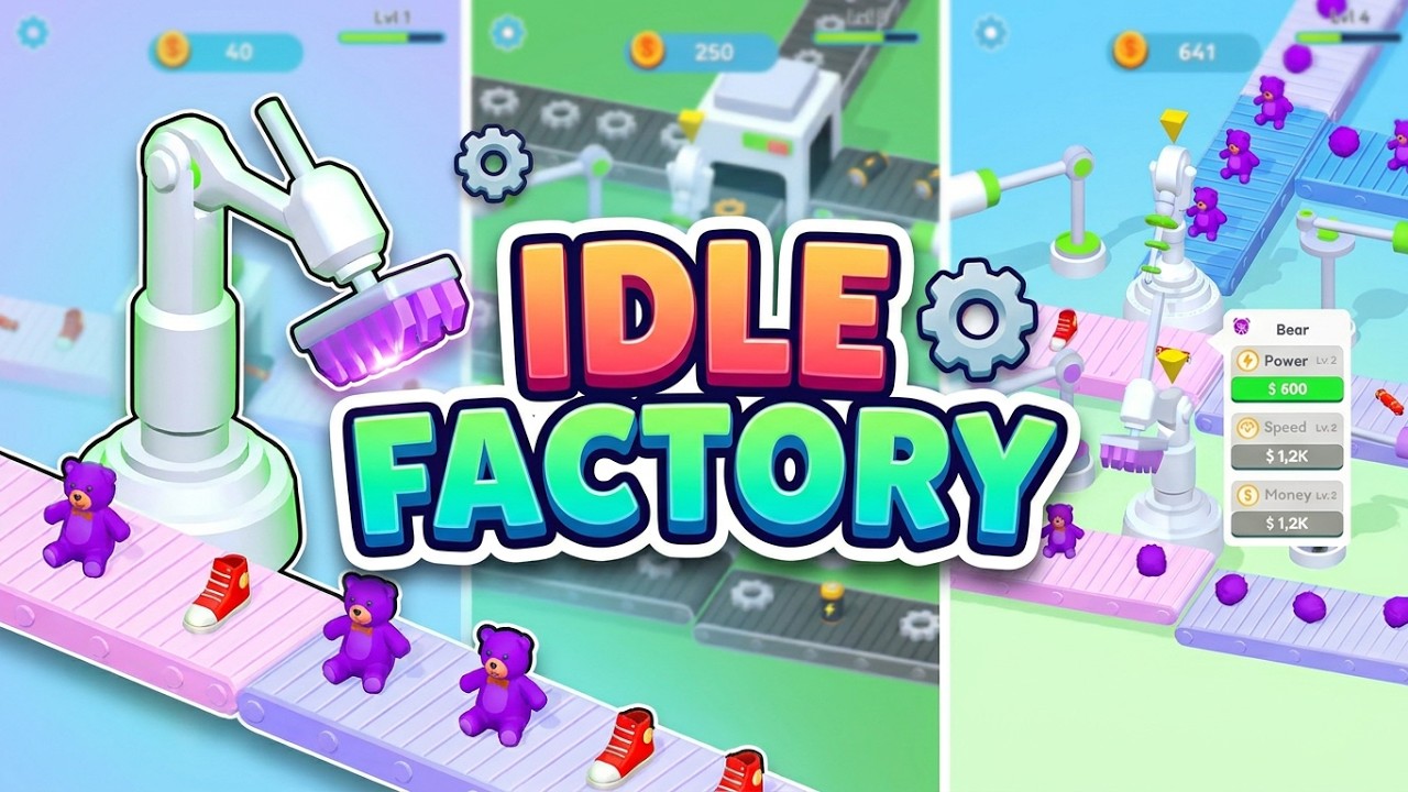 Idle Factory (Gameplay Android) - YouTube
