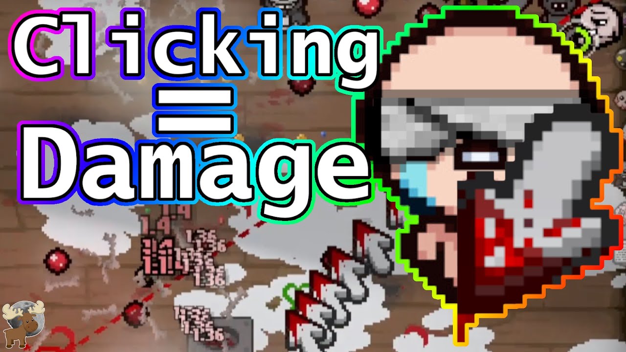 Clicking Enemies Deals Damage | The Binding of Isaac: Reshaken - YouTube