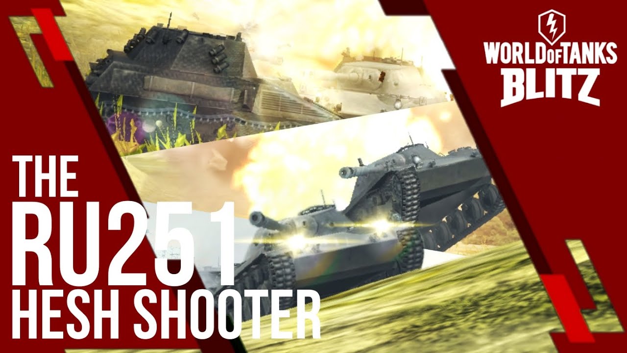 The Ru251 HESH Shooter | Shorts | World of Tanks Blitz - YouTube
