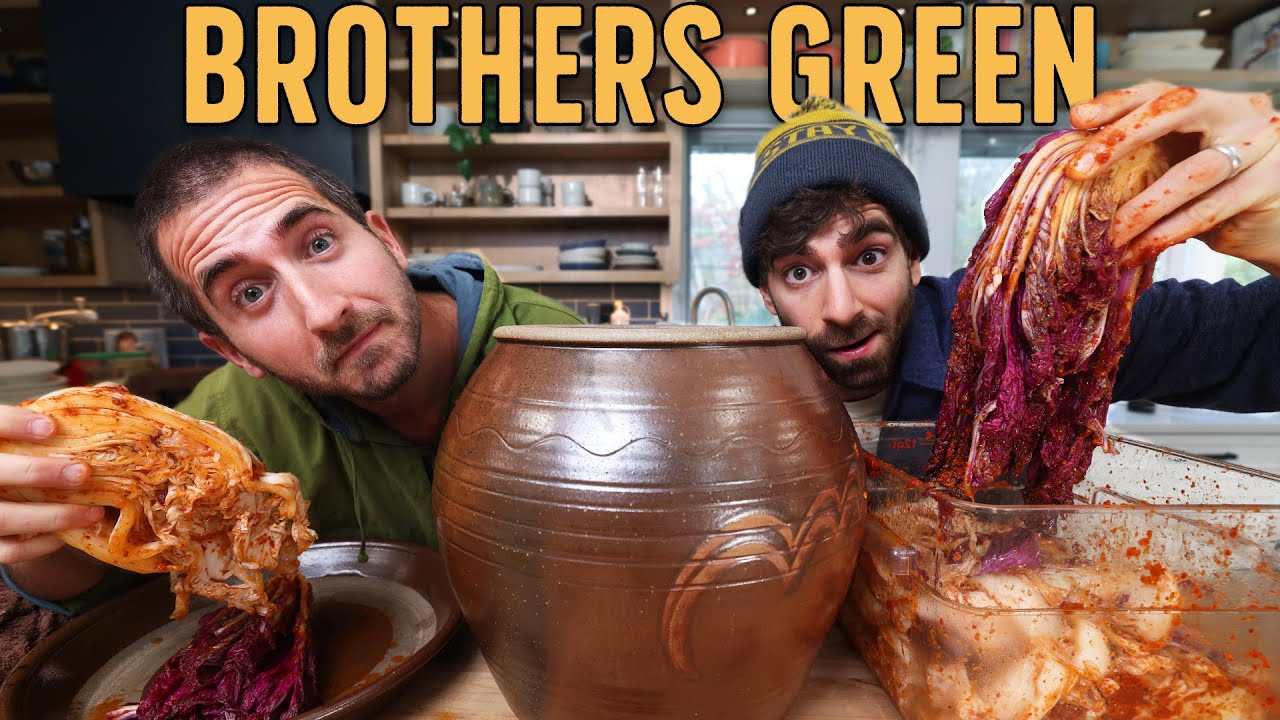 back in the kitchen with my brother - YouTube