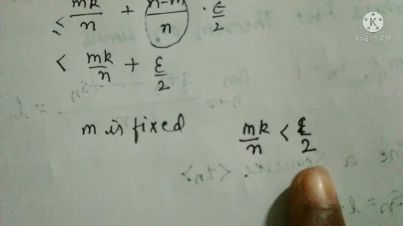 Cauchy First Theorem On Limits And Second Theorem On Limits Youtube