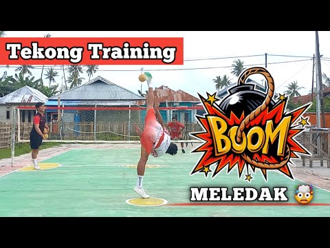 Tutorial Tekong Training, Tekong Sepak Takraw || Aditya ft ASKAR TAKRAW ...