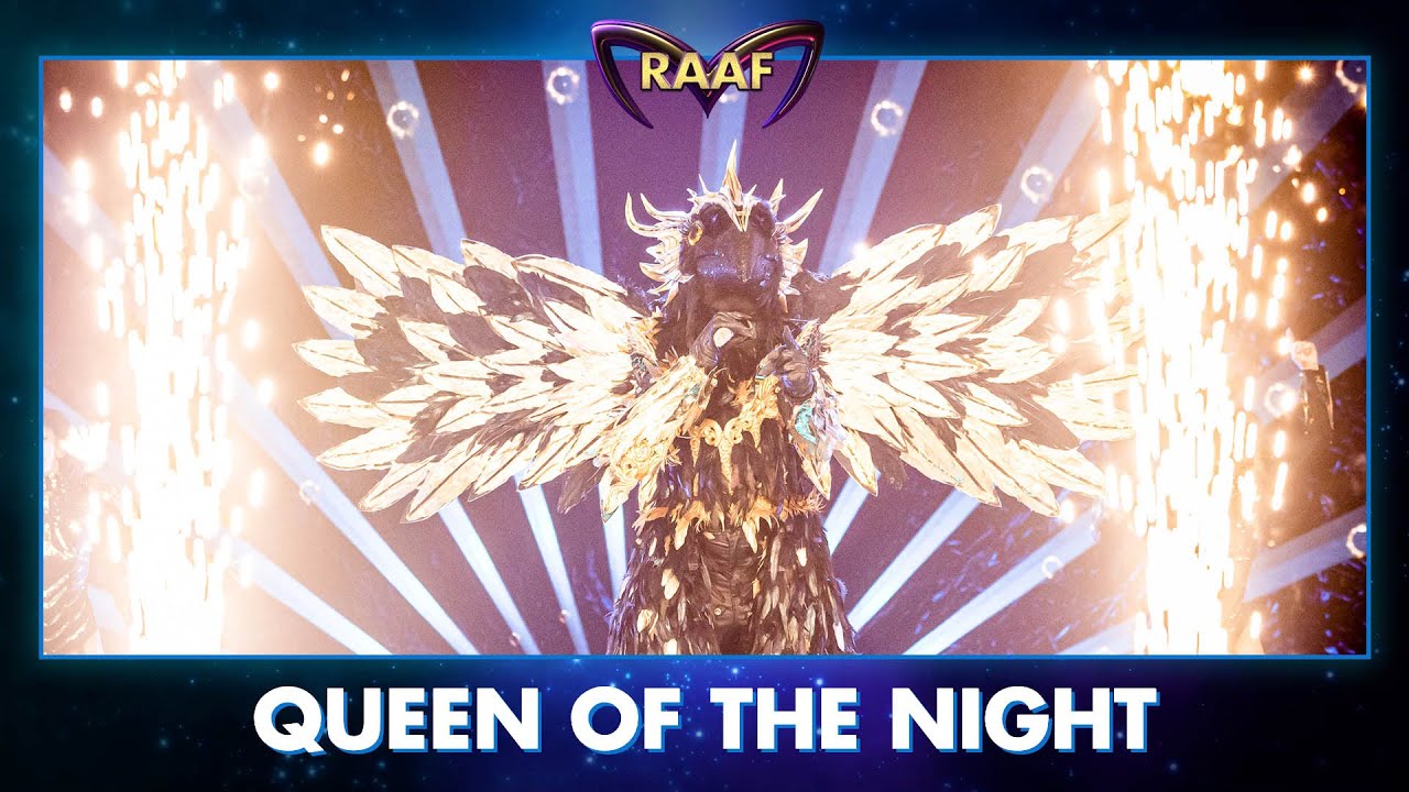 Raaf - ‘Queen Of The Night’ (Finale) | The Masked Singer | seizoen 3 ...