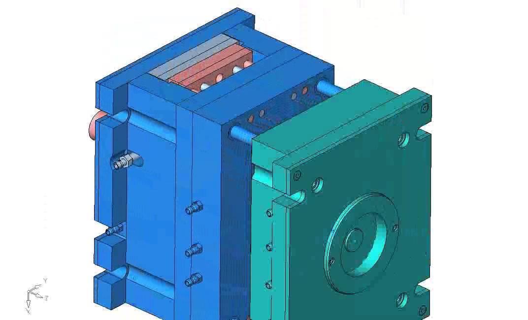 Plastic Injection-Double Ejection Demo - YouTube