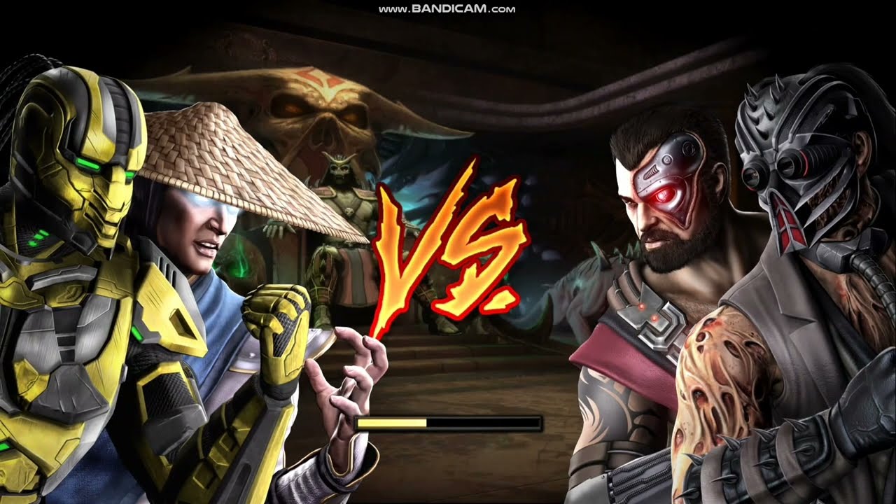 Mortal Kombat: Cyrax e Raiden formando uma bela dupla contra! Kano e ...